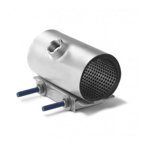 Stainless steel tapping clamp - Gekave